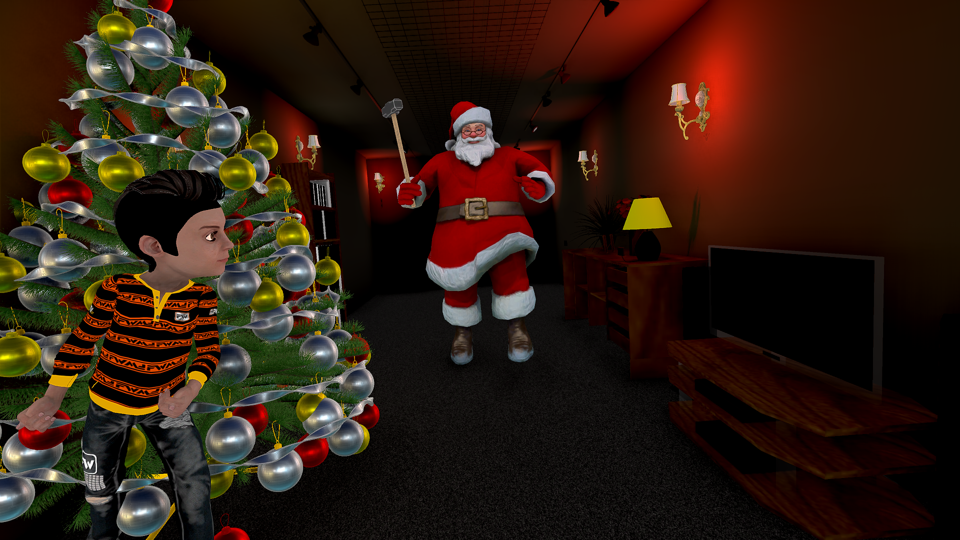 Scary Santa Horror Escape Game android iOS apk download for free-TapTap