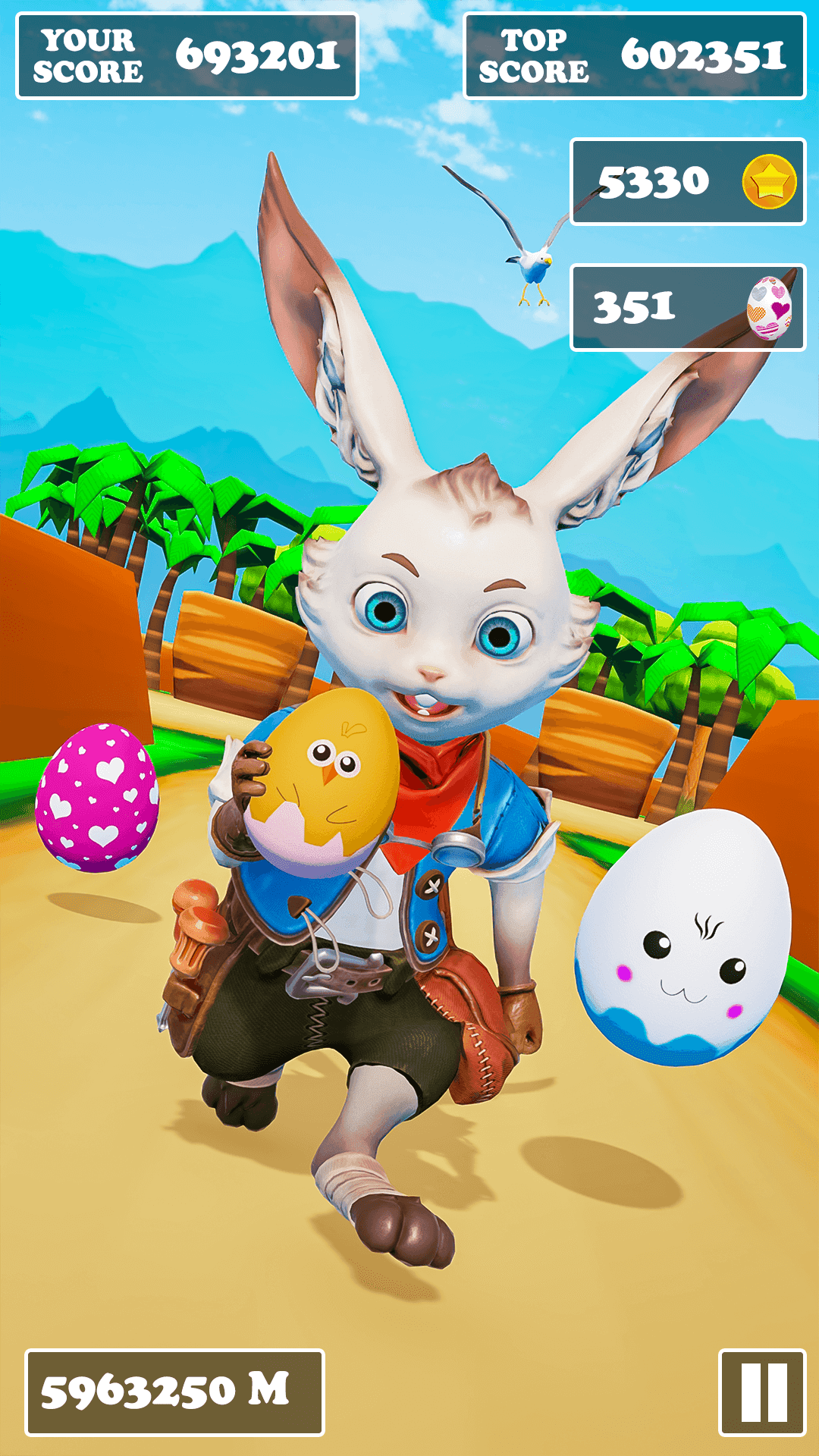 Rabbit Runner: Easter Bunny 3D android iOS-TapTap