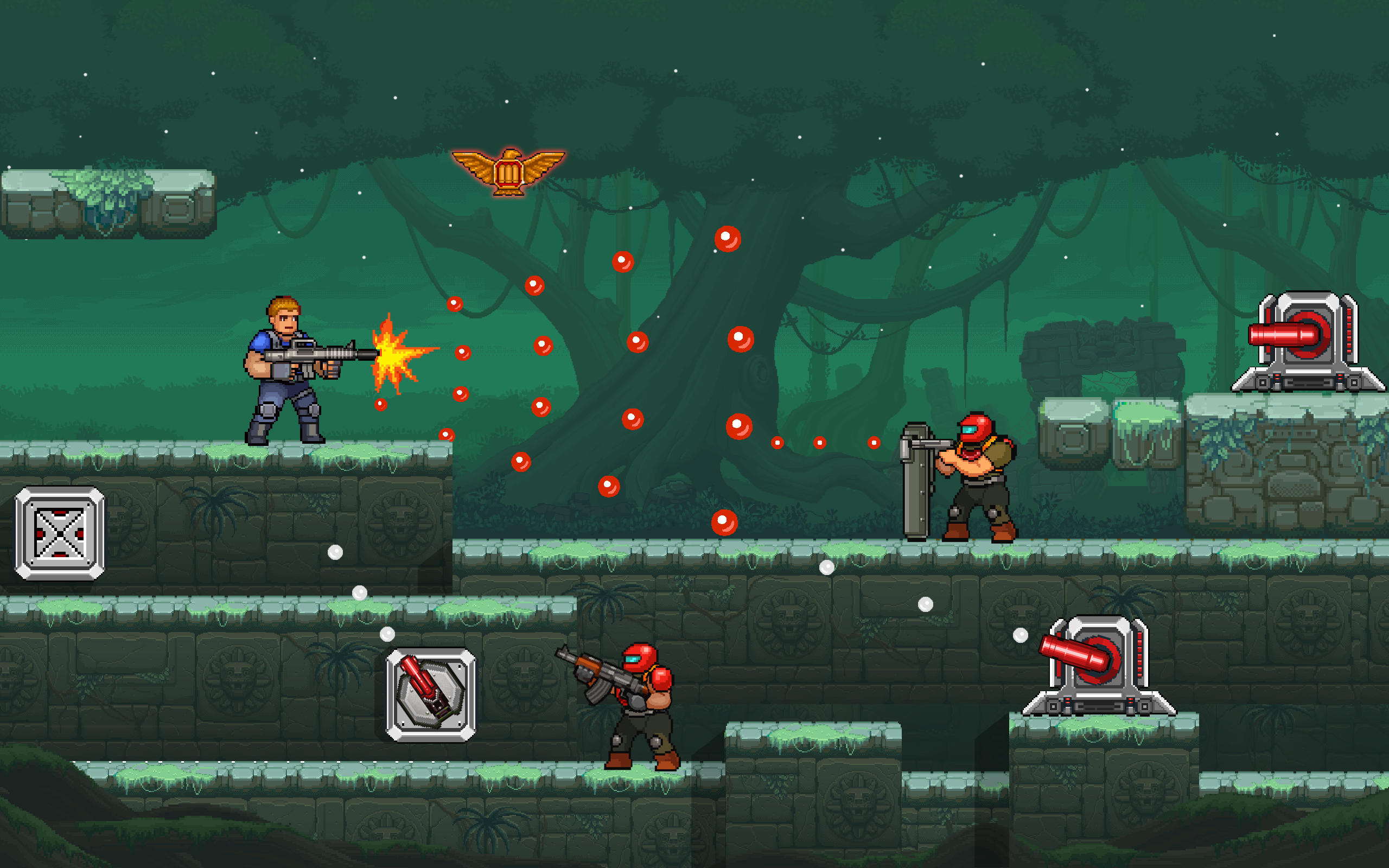 Gun Force Side-scrolling Game android iOS apk download for free-TapTap