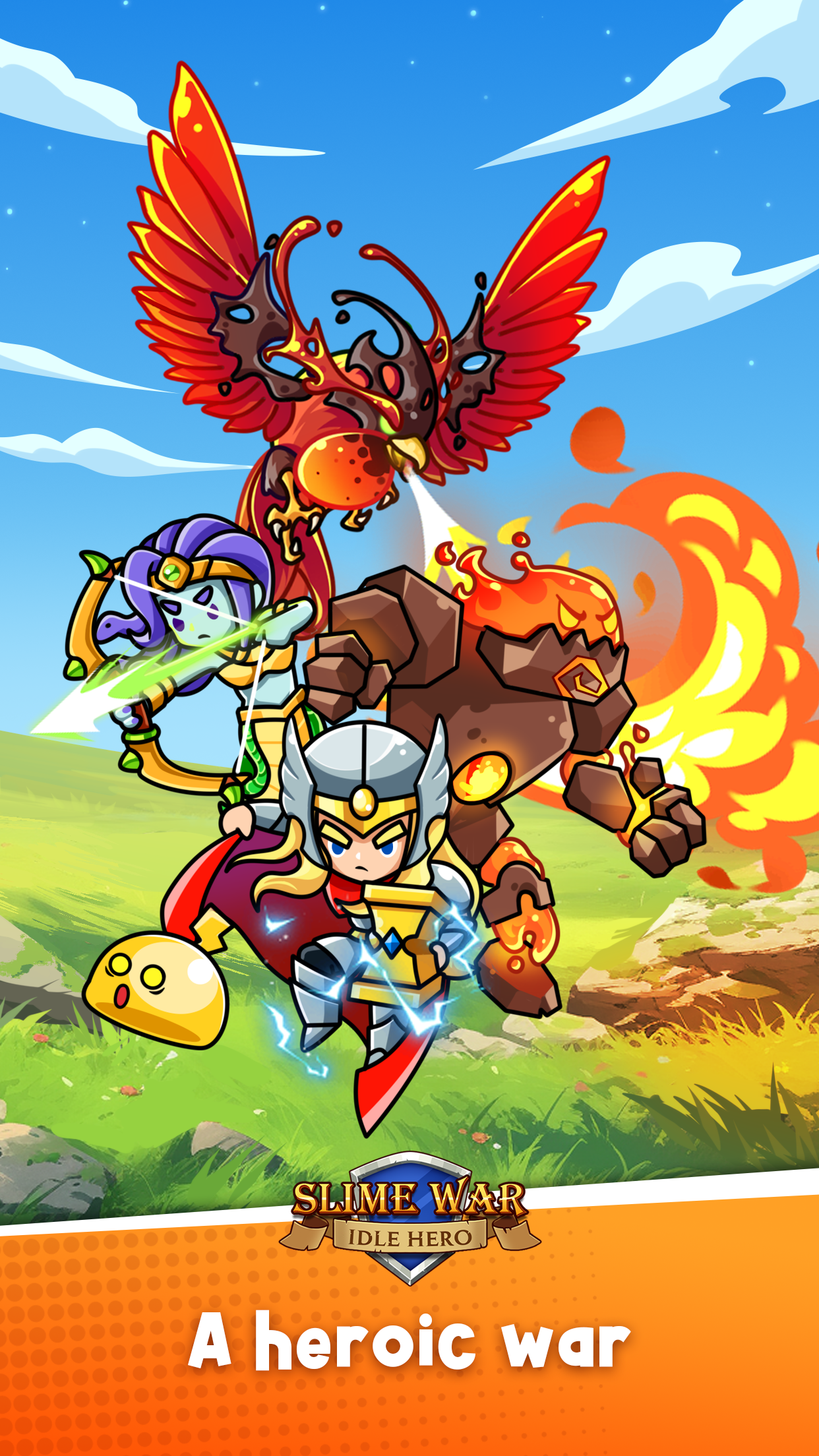 Slime War: Idle Hero android iOS apk download for free-TapTap