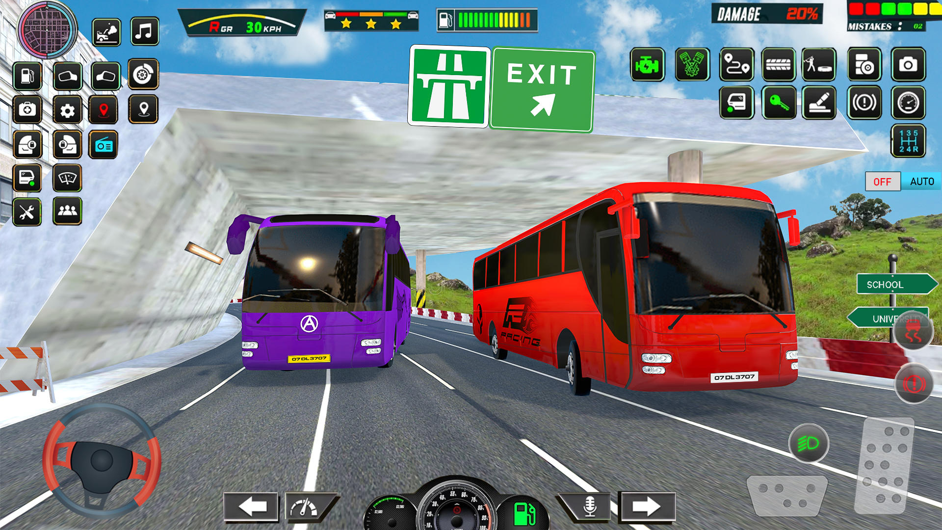 Bus racing 3D offline game android iOS-TapTap