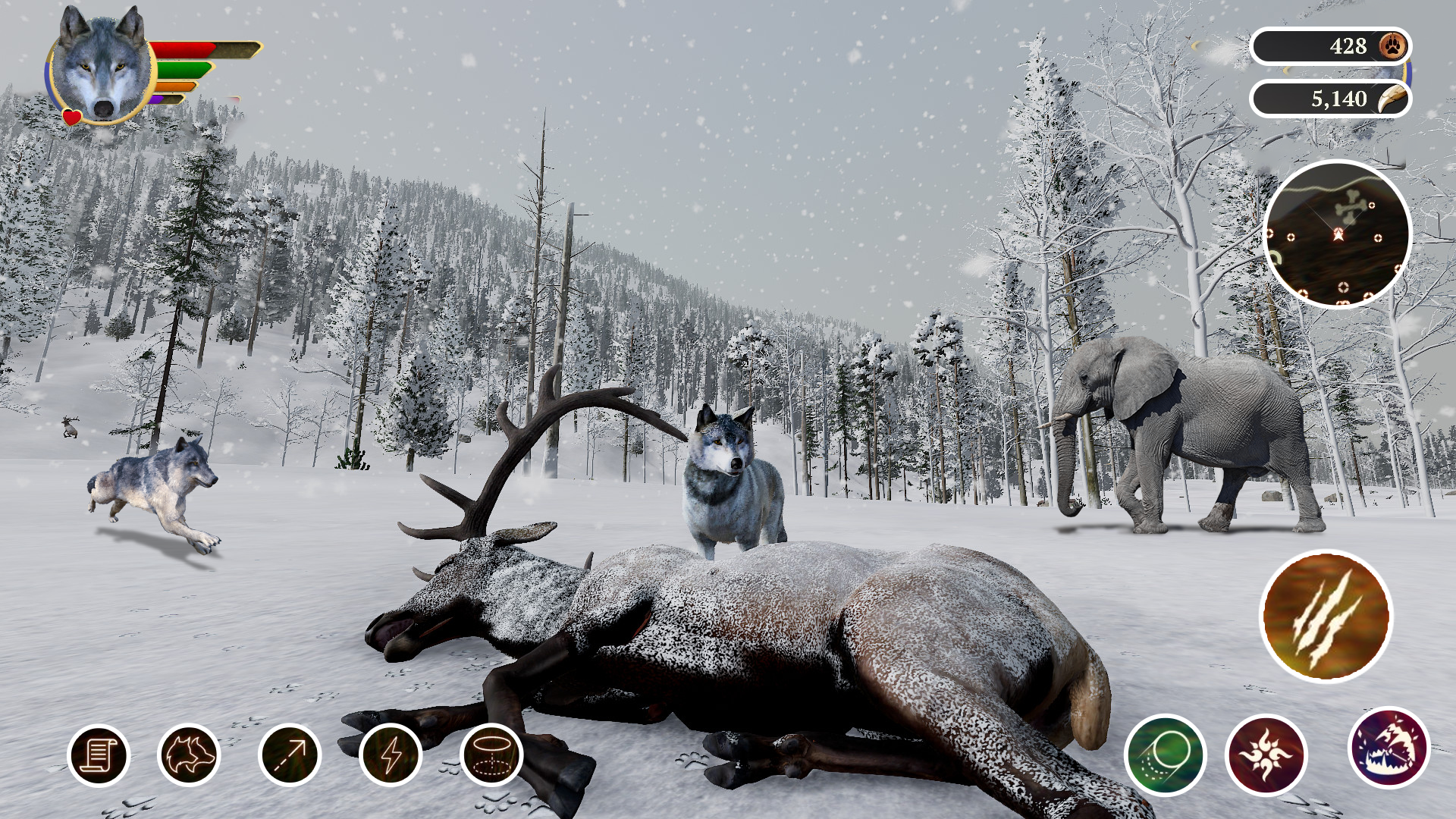 Wild Wolf Simulator Wolf Games android iOS apk download for free-TapTap