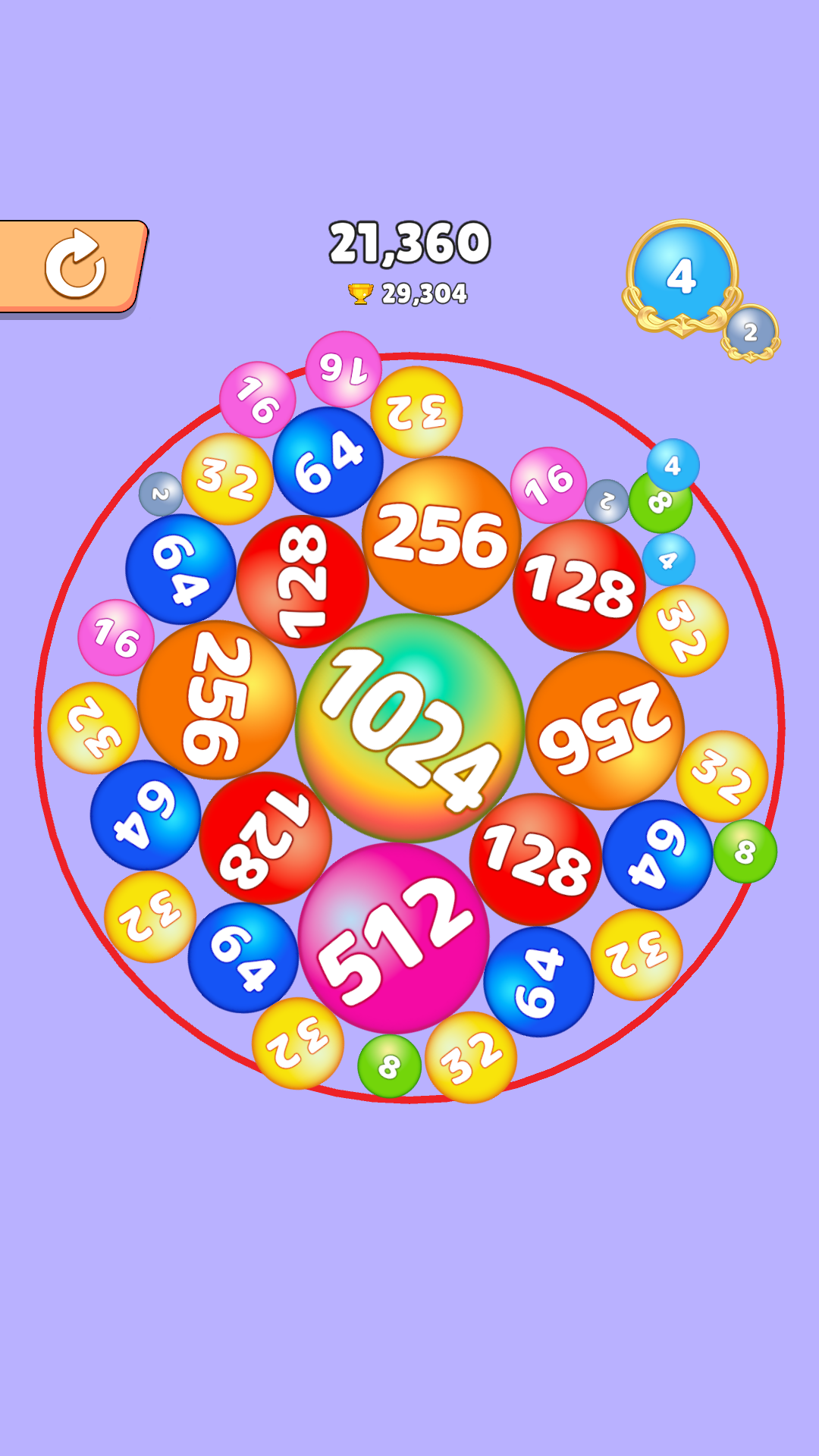 Cluster Ball 2048 android iOS apk download for free-TapTap
