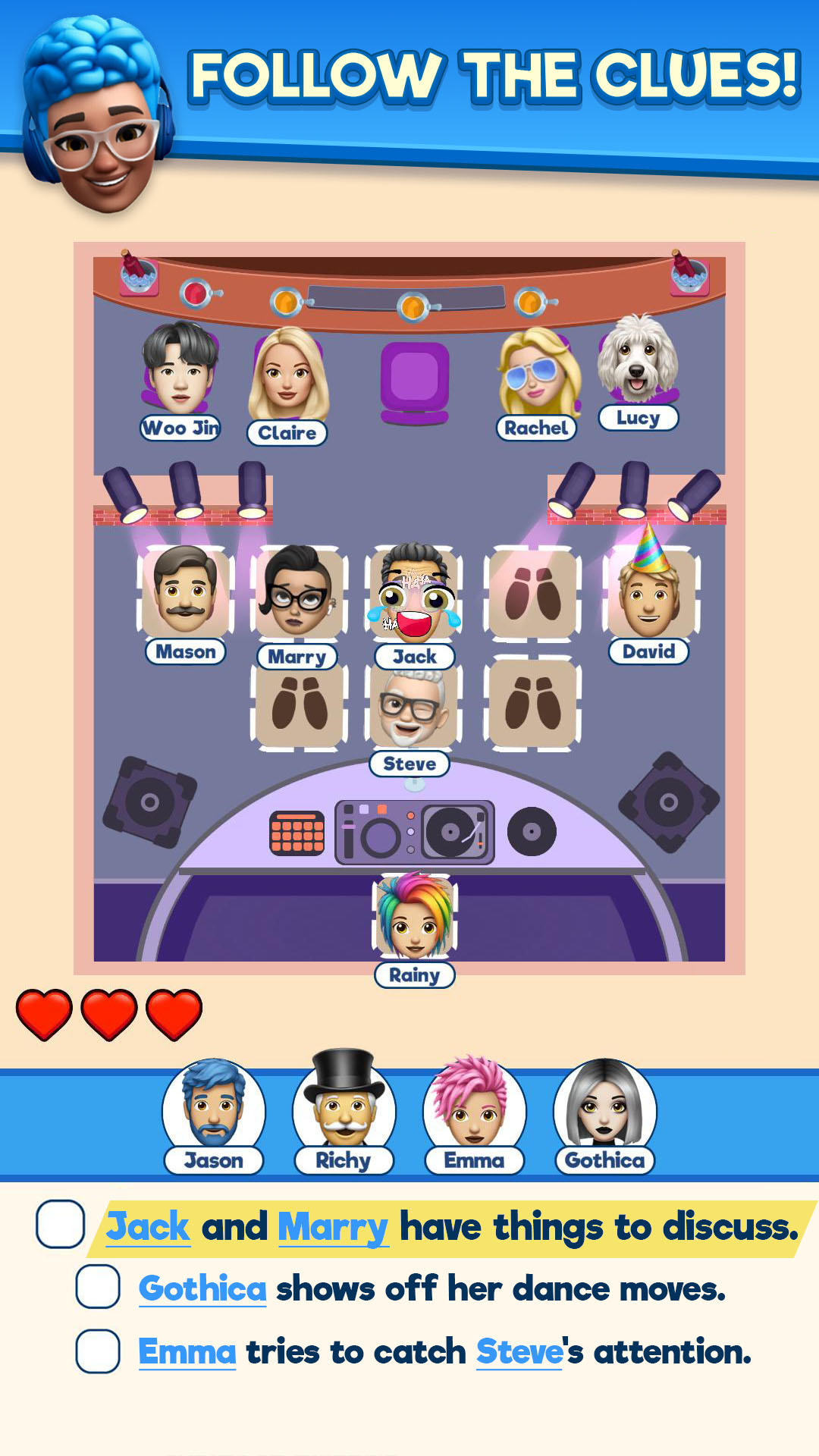 Thats My Seat - Logic Puzzle for Android/iOS - TapTap