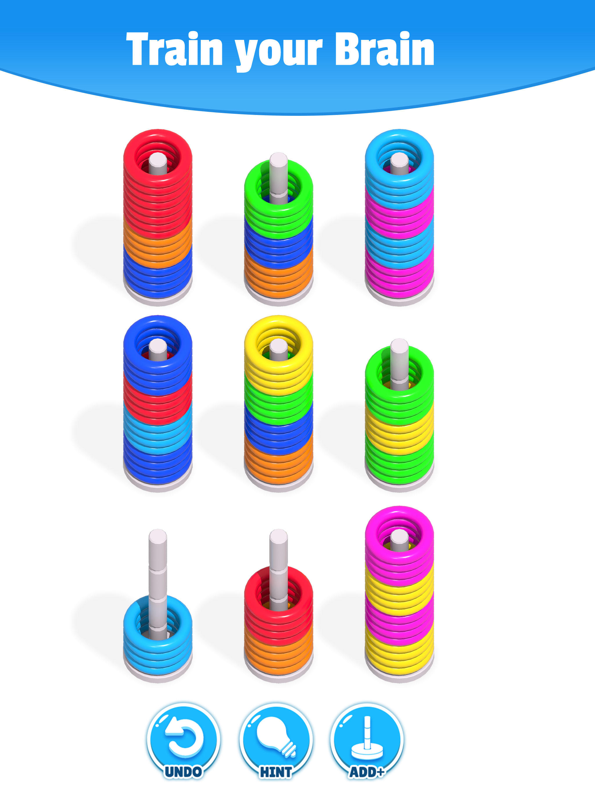 Slinky Sort - Puzzle Game android iOS apk download for free-TapTap
