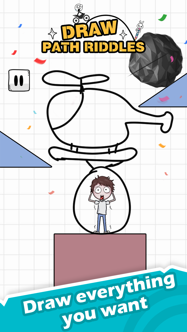 Draw Path Riddles android iOS-TapTap