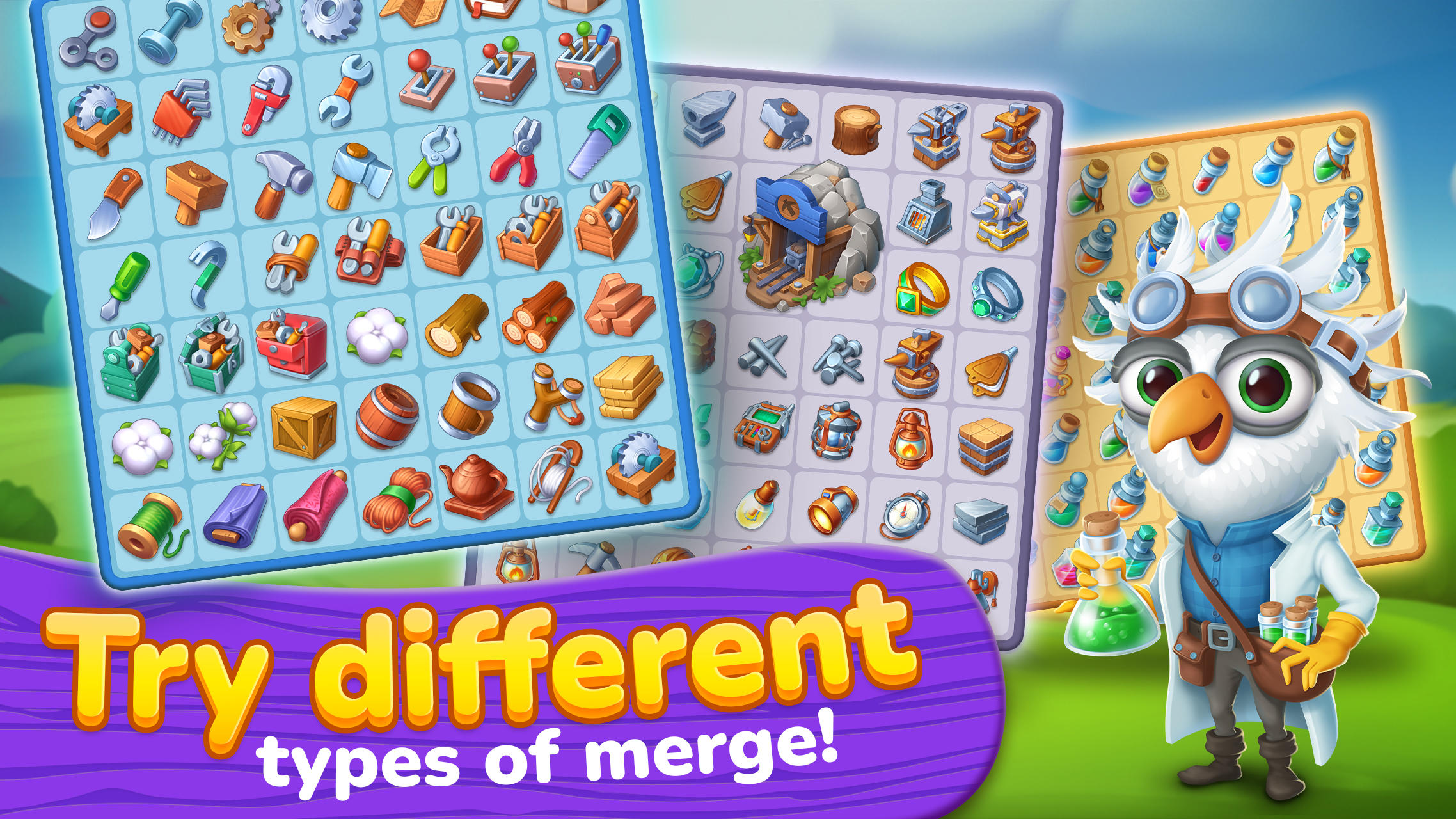Birds World: Merge & Adventure android iOS apk download for free-TapTap