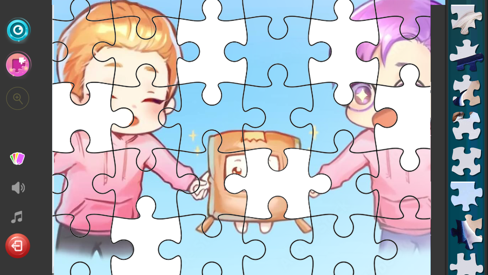 Lankybox game jigsaw android iOS-TapTap