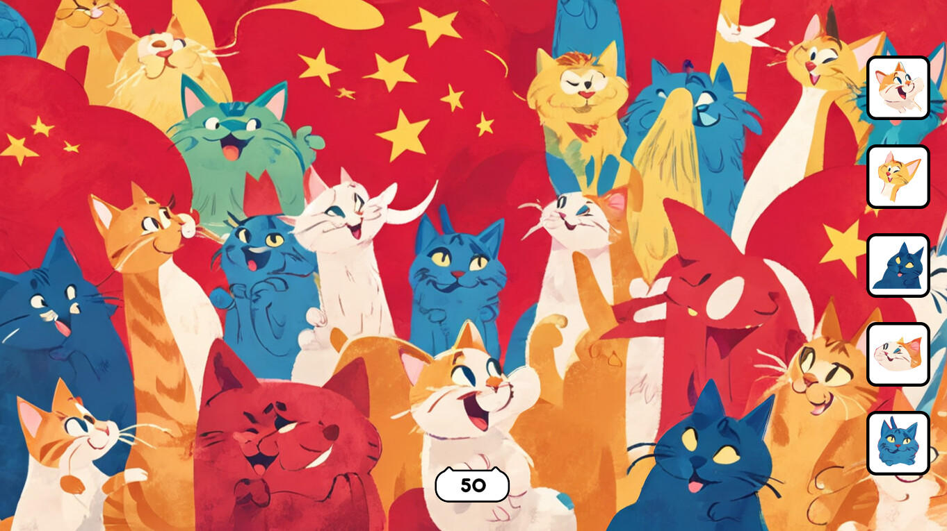 100 Hidden Cats in China android iOS-TapTap