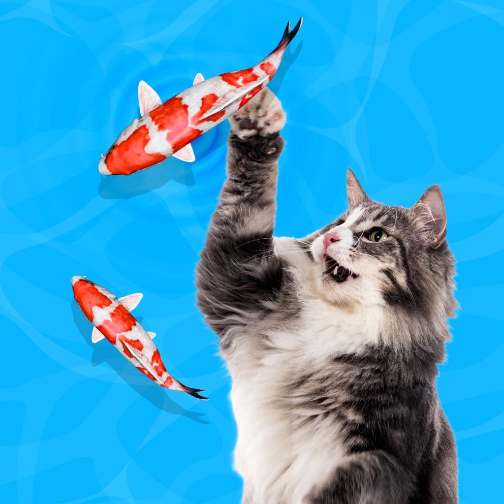 Cat alone: Fish game for cats for Android/iOS - TapTap