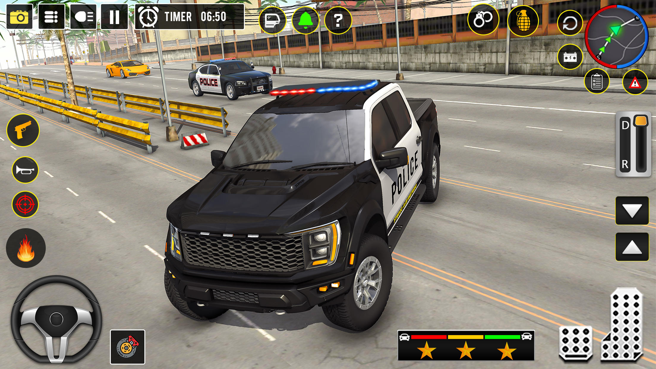 Police Gangster Car Chase Game android iOS-TapTap