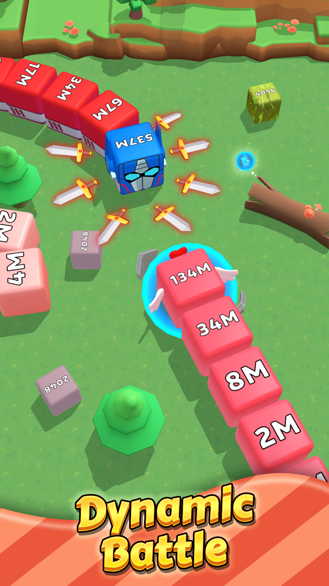 Snake Cubix 2048: Merge Arena for Android/iOS - TapTap