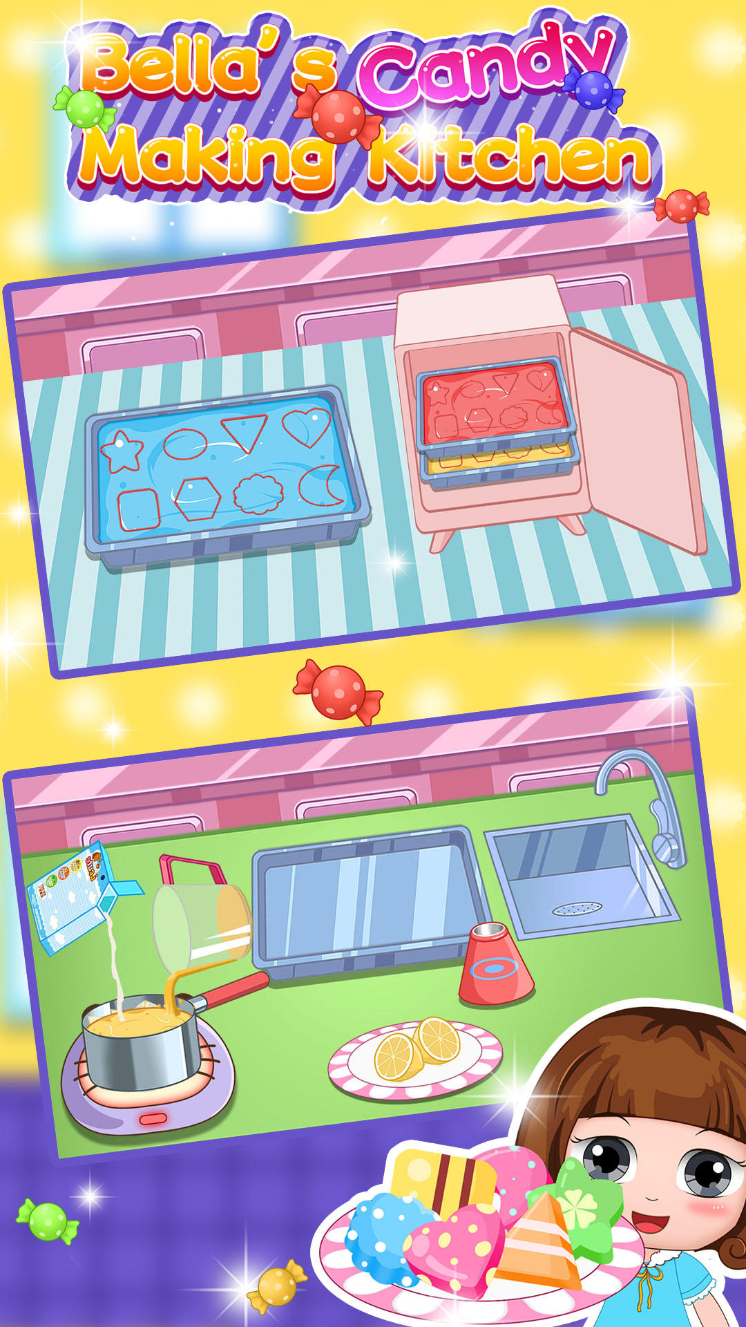 Bella's candy maker kitchen android iOS apk download for free-TapTap
