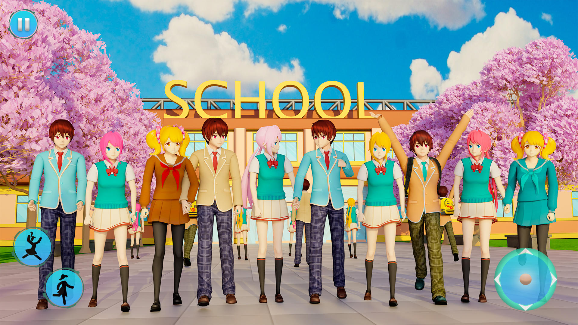 YUMI High School Simulator 3-D android iOS-TapTap