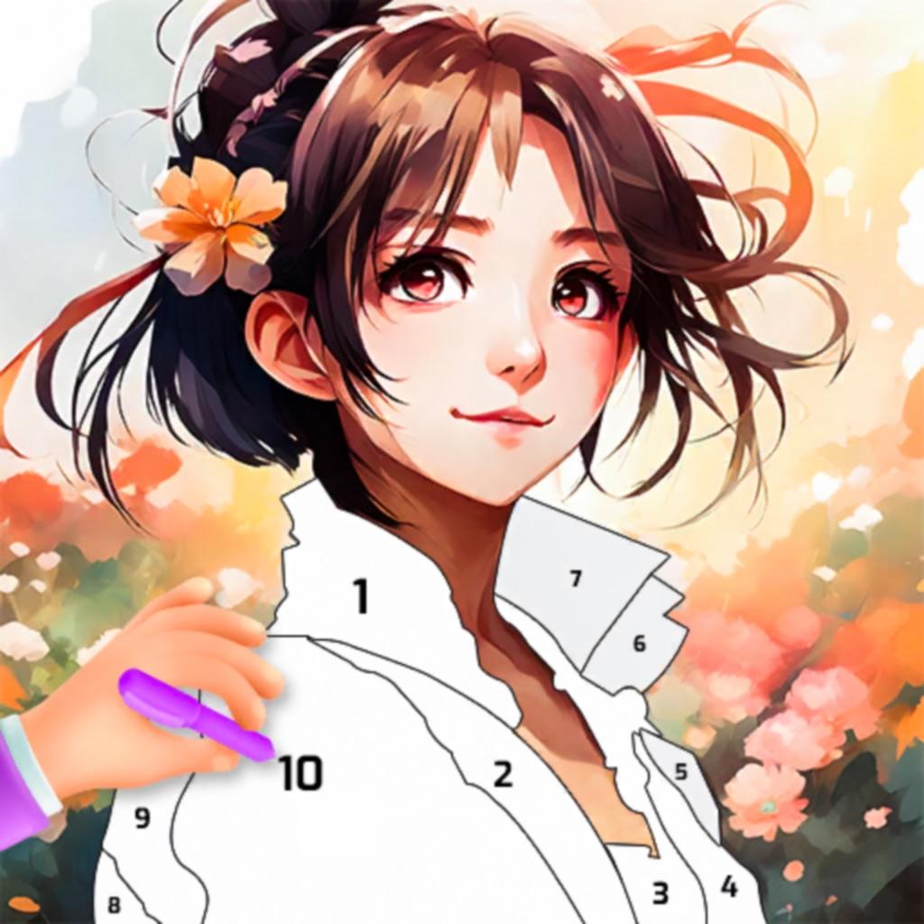Anime Color By Number for Android/iOS - TapTap