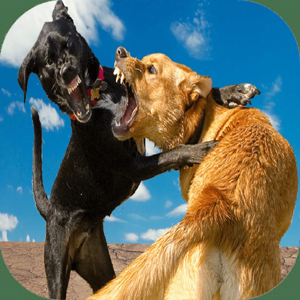 Wild Angry Dog Fighting Sim 3D android iOS-TapTap