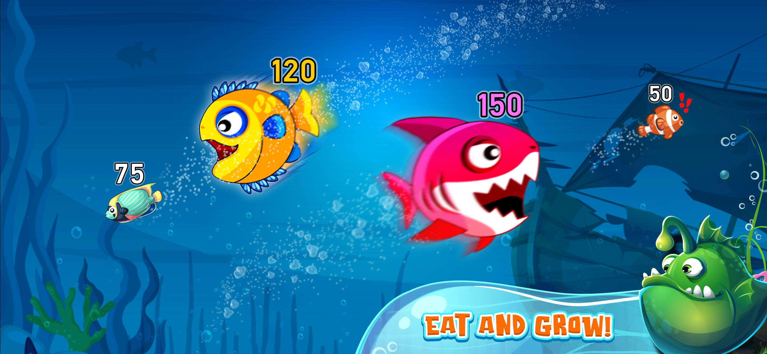 Fish Eat Getting Big Latest Version for Android/iOS - TapTap