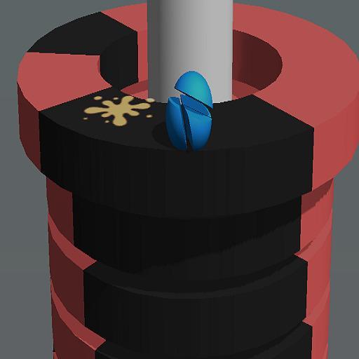 Stack jump through platform -stack ball for Android/iOS
