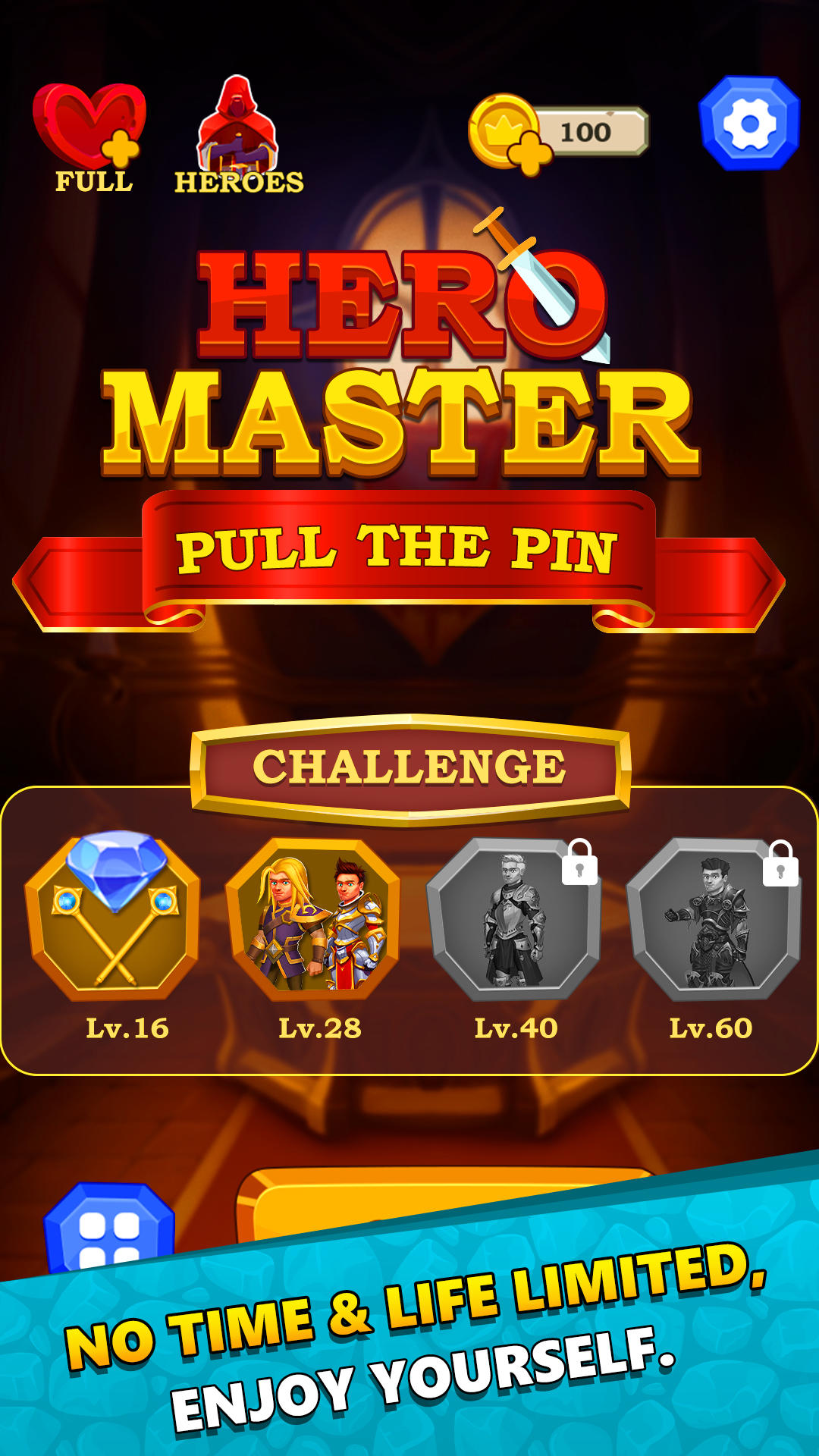 Hero Master : Pull the Pin android iOS-TapTap