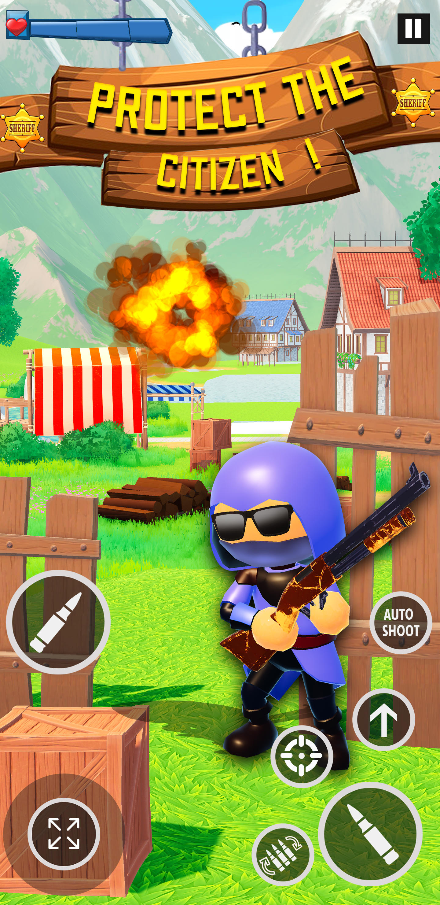 Wild West Cowboy Sniper War android iOS apk download for free-TapTap