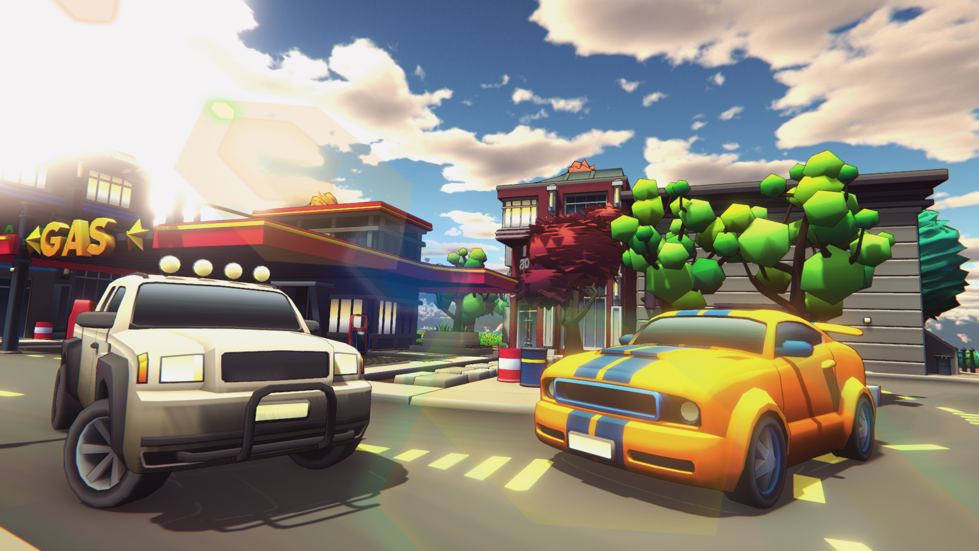 Toon Car Police Chasing Game android iOS apk download for free-TapTap