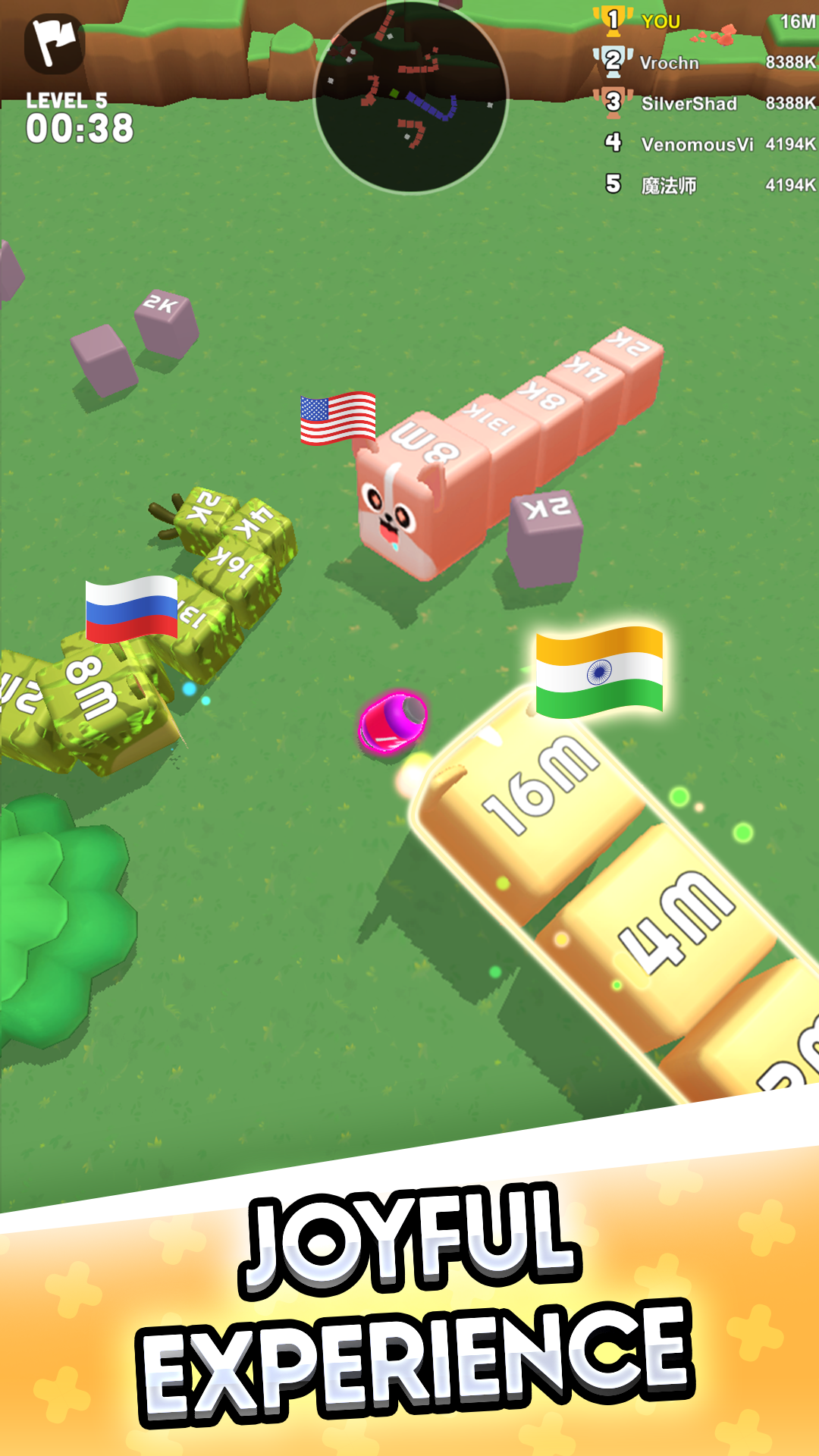 Snake Cubix 2048: Merge Arena android iOS apk download for free-TapTap