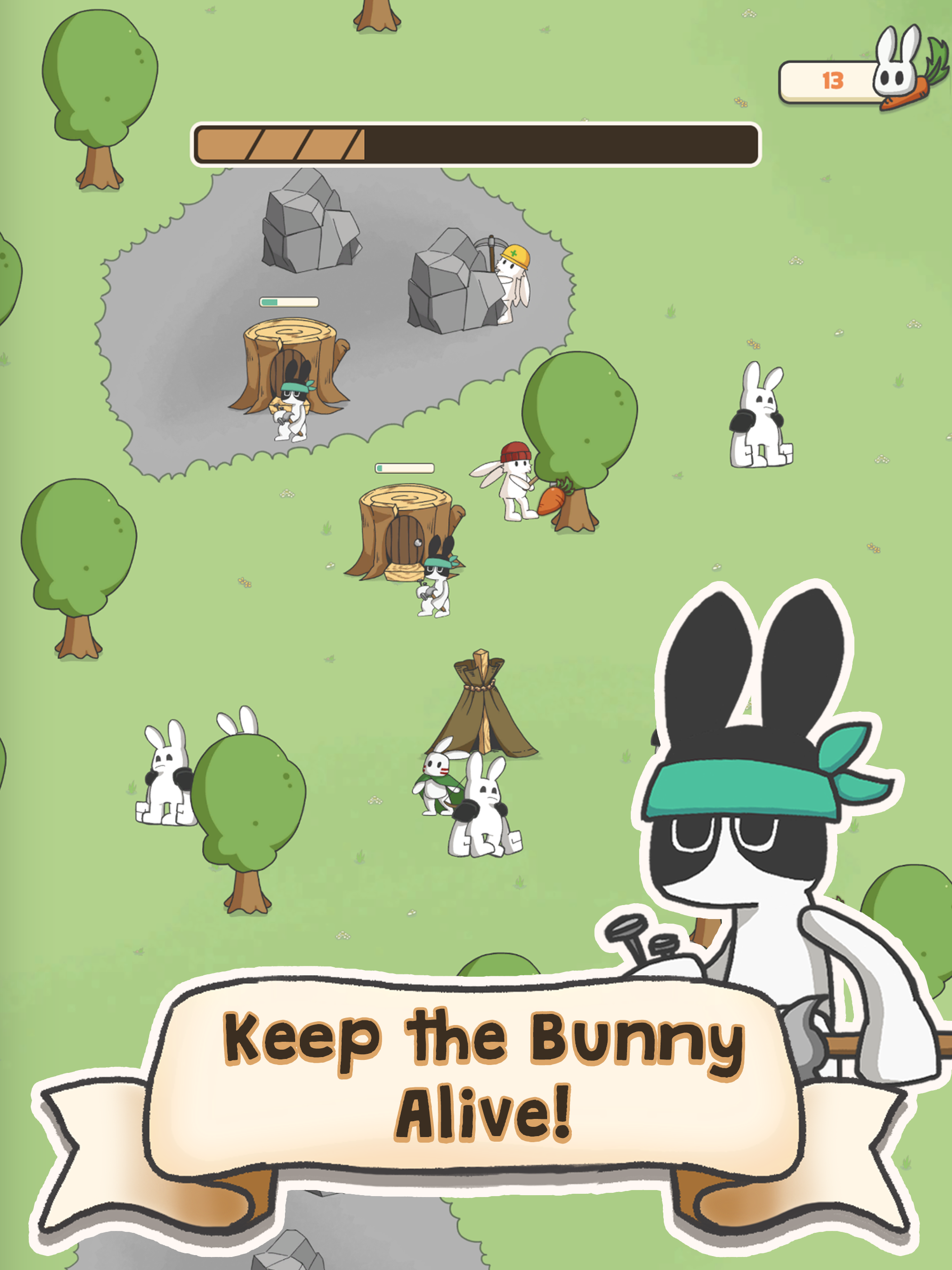 Bunny Island : Survival android iOS apk download for free-TapTap