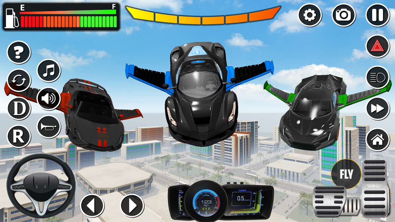 Flying Car Games: Driving Sim android iOS-TapTap
