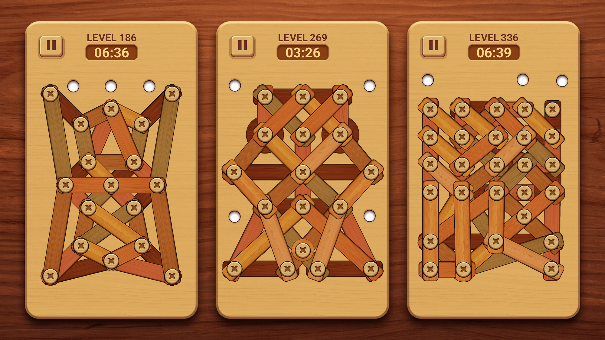 Woodle - Wood Screw Puzzle android iOS apk download for free-TapTap
