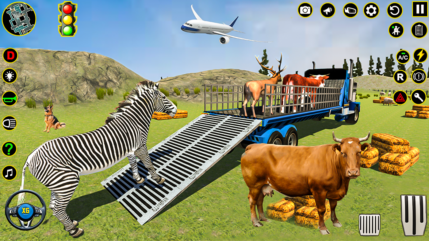 Farm Animal Truck Driver Games android iOS-TapTap