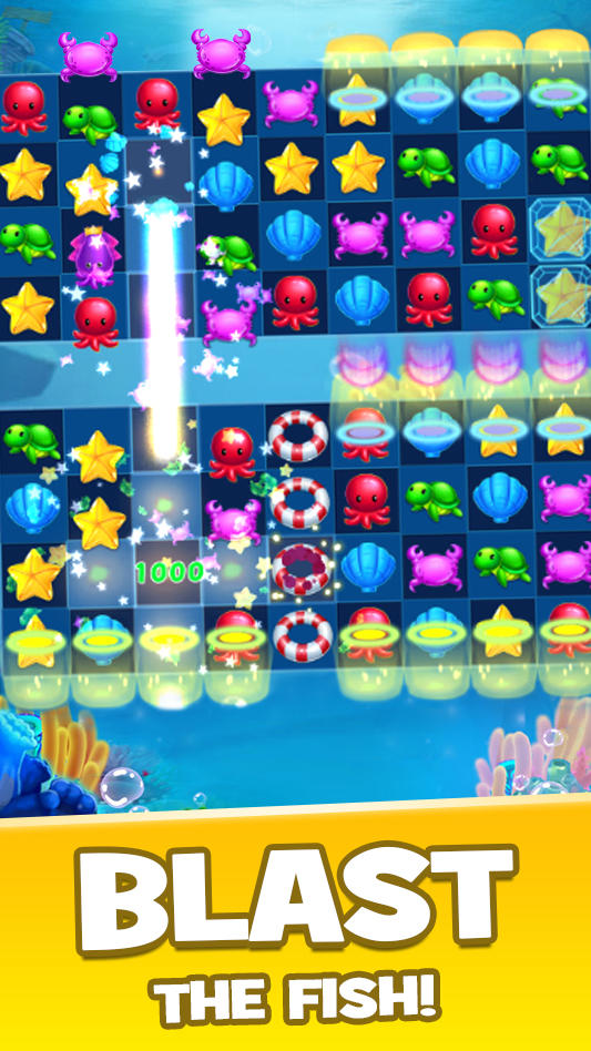 Fish Crush Match 3 Rescue Game android iOS apk download for free-TapTap