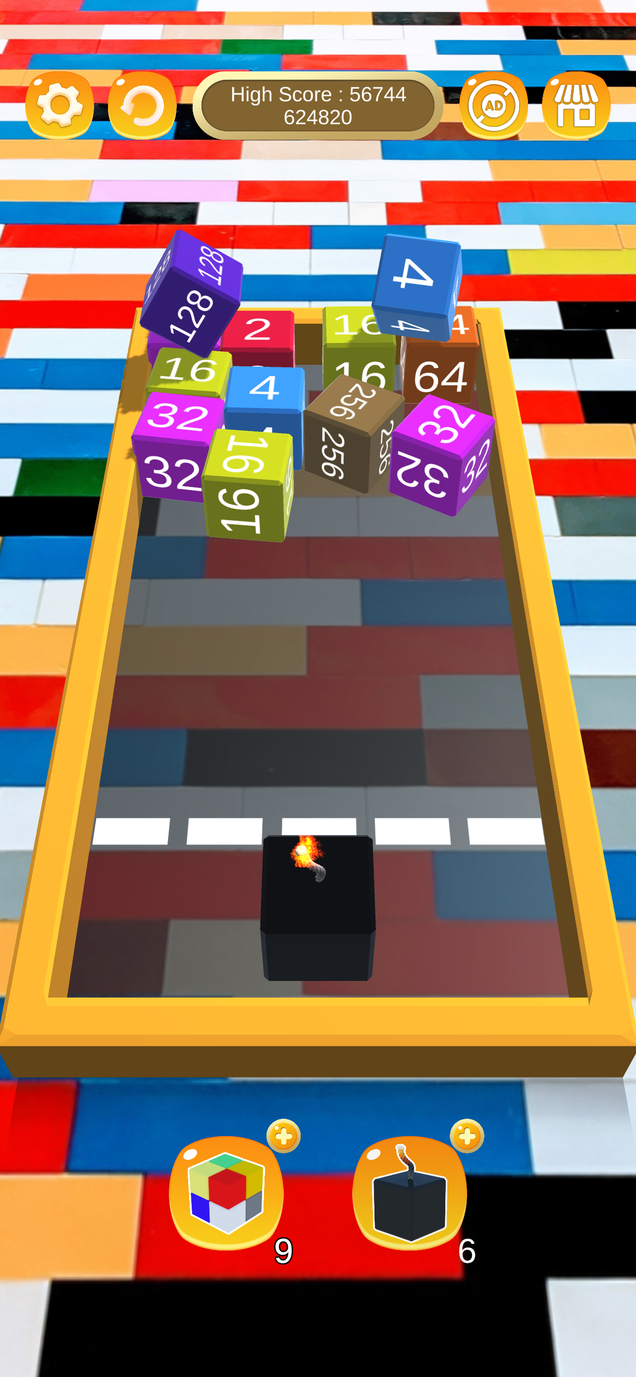 Chain Cube Merge: 2048 3D Game android iOS apk download for free-TapTap