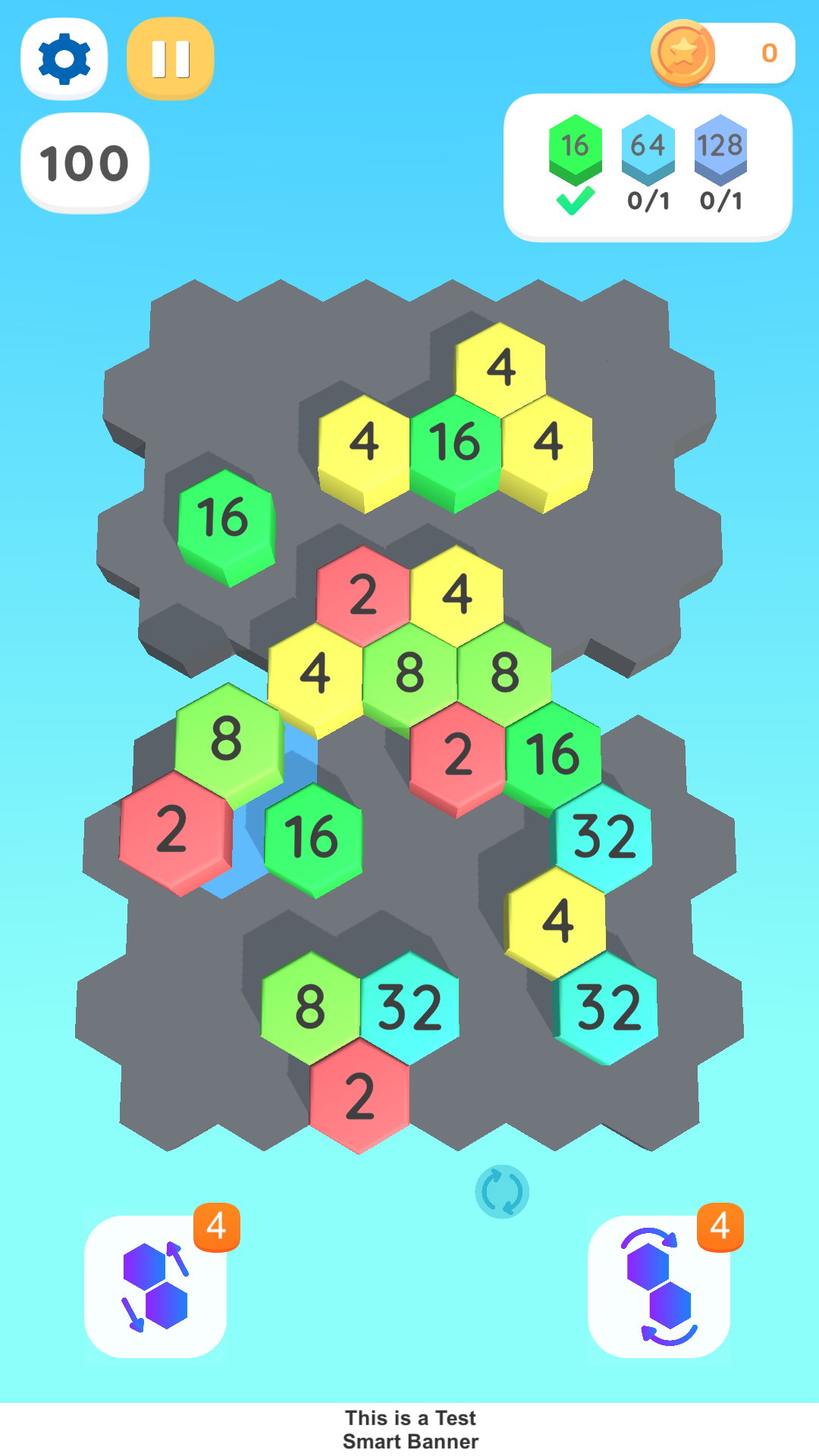 2048 Hexagon - Merge Puzzle 3D android iOS apk download for free-TapTap