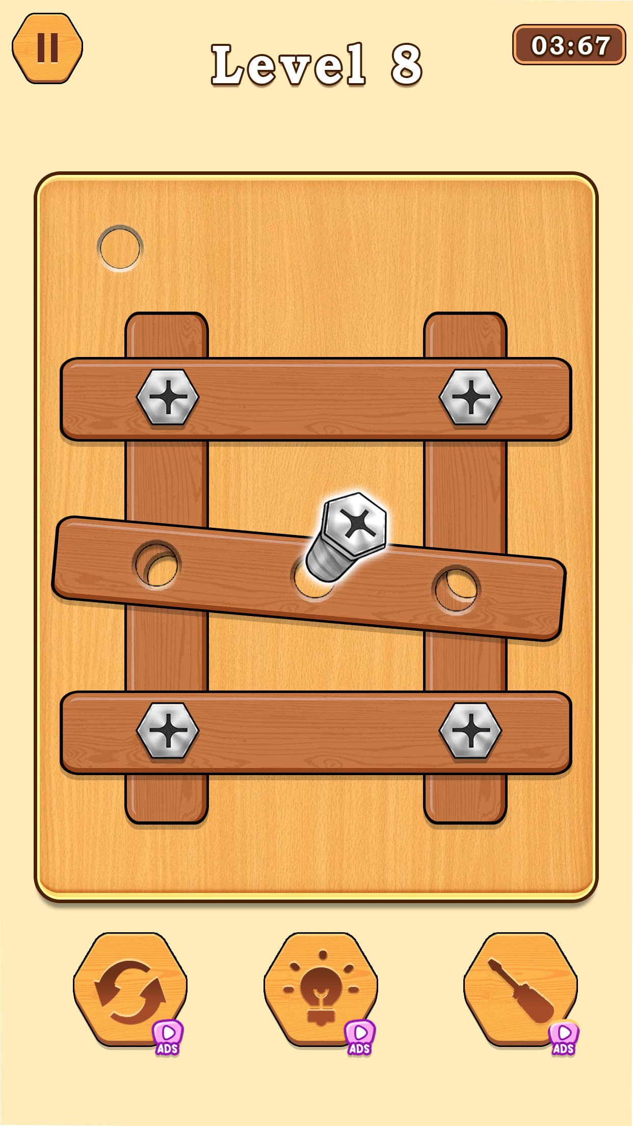 Wood Nuts: Screw Nut And Bolt android iOS apk download for free-TapTap