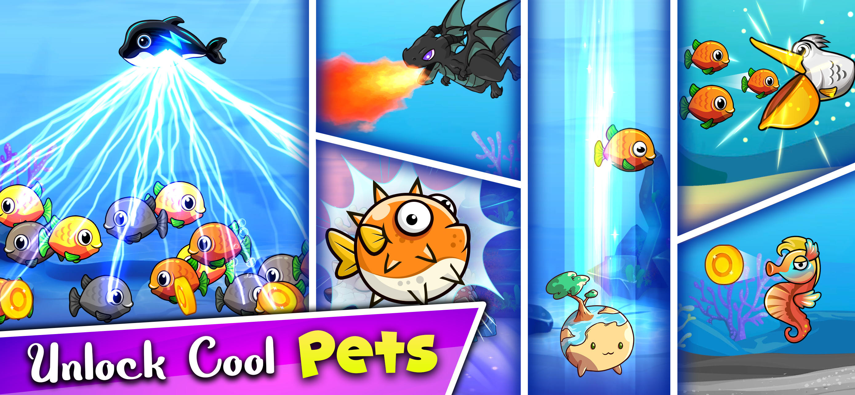 Aqua Chaos: Fish Aquarium King android iOS apk download for free-TapTap