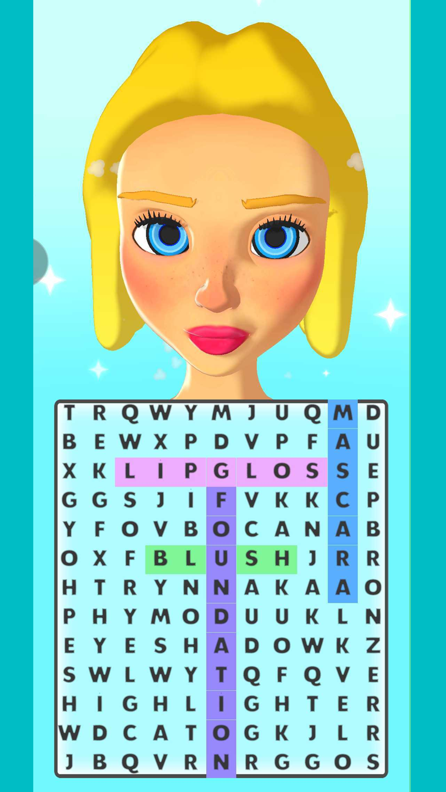 Make-Up Beauty: Word Search android iOS-TapTap