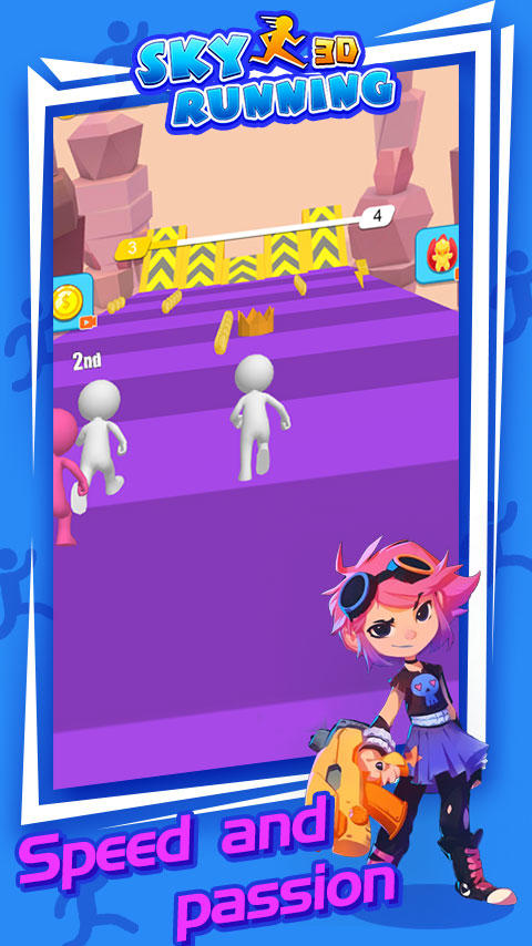 Sky Running 3D android iOS-TapTap