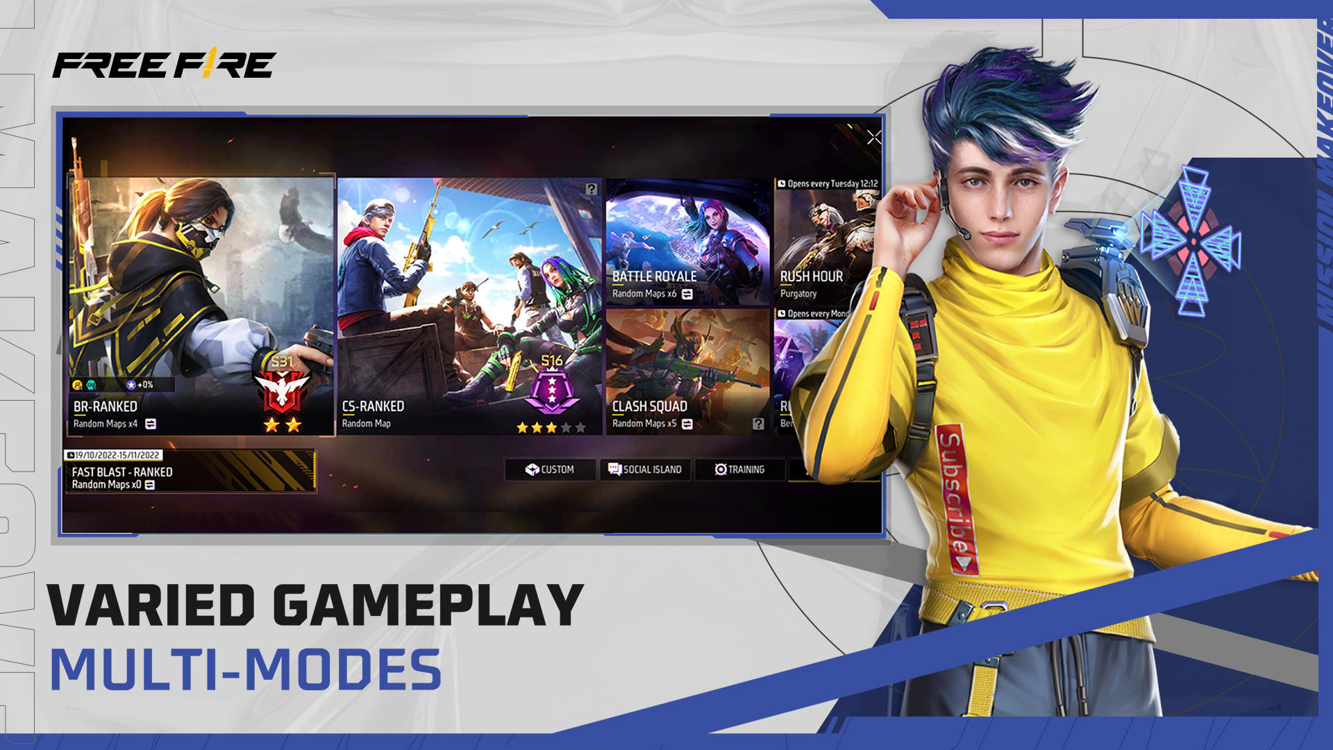 Free Fire mobile-Developer active-FreeFire-TapTap