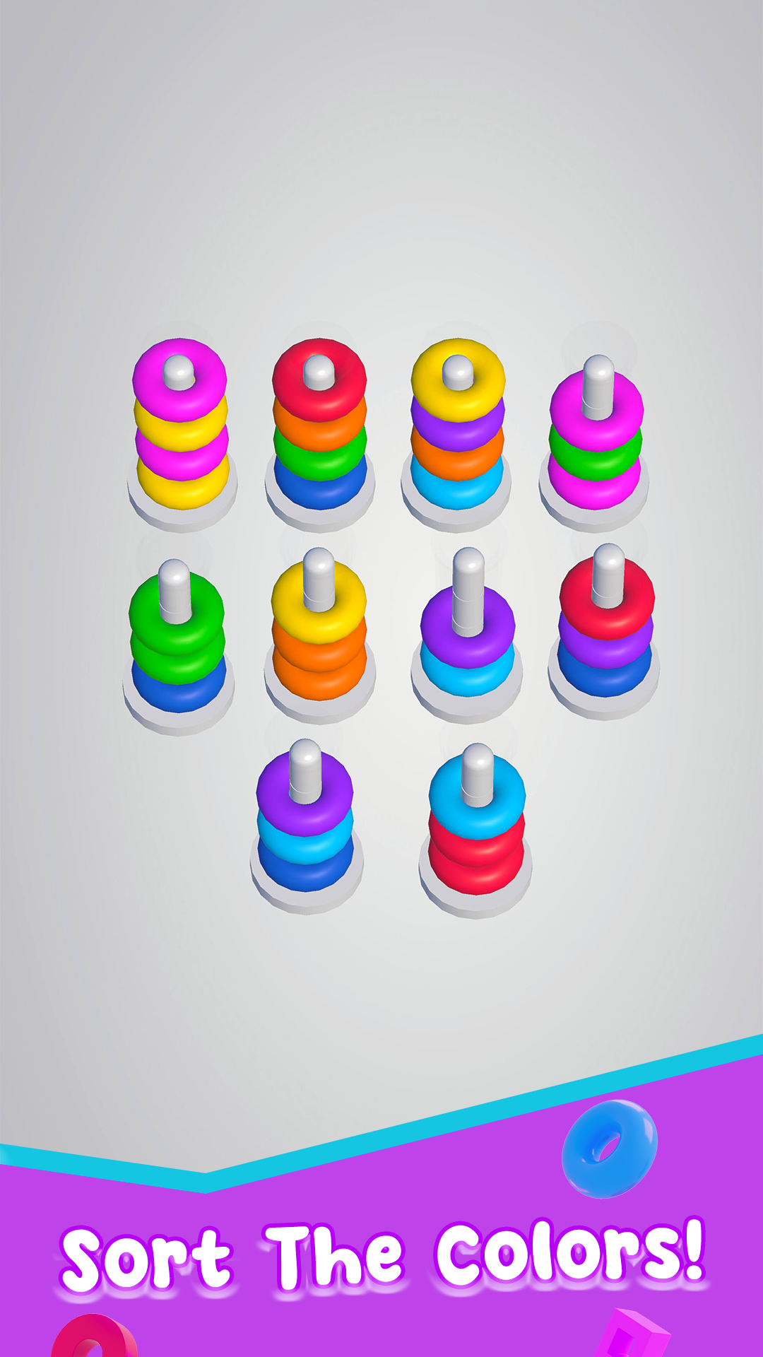 Color Hoop Sort : 3D Puzzle android iOS apk download for free-TapTap