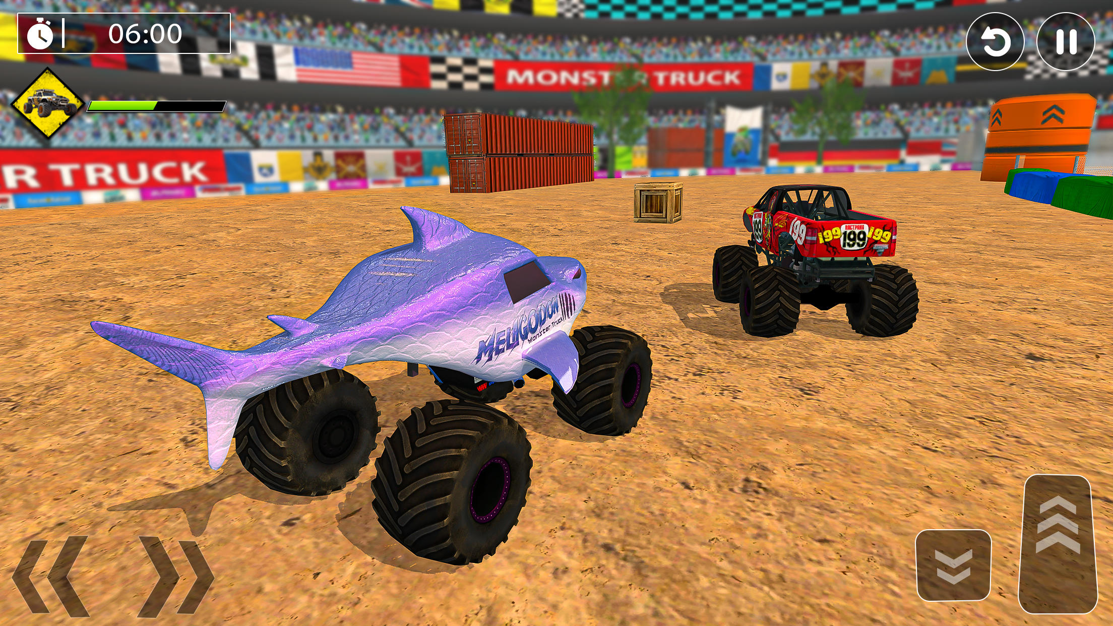 Crazy Monster Truck Car Racing android iOS apk download for free-TapTap