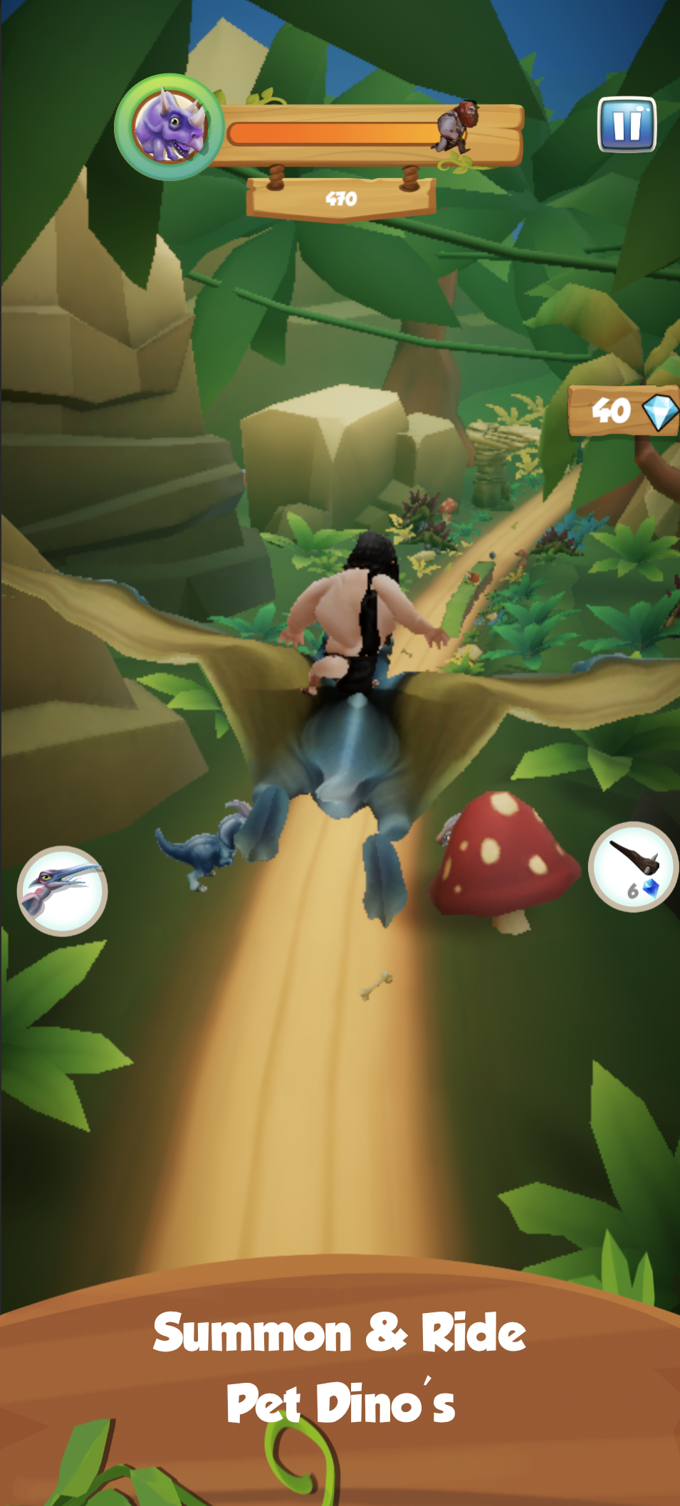 Dino Dave : On the Hunt! android iOS-TapTap