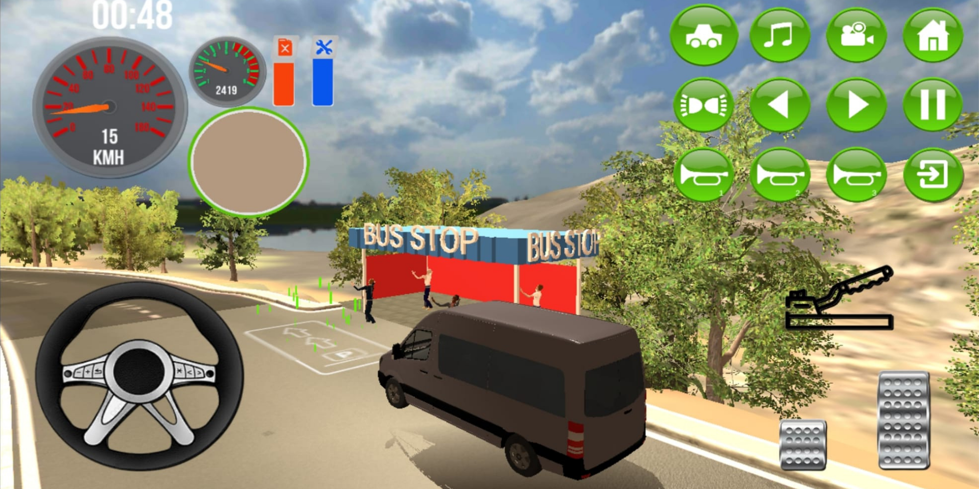 Van MiniBus Driving Simulator android iOS apk download for free-TapTap