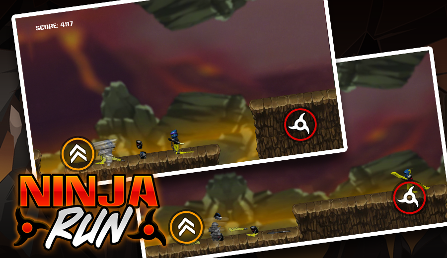 The Red Ninja Warrior - Run and Fight android iOS apk download for free ...