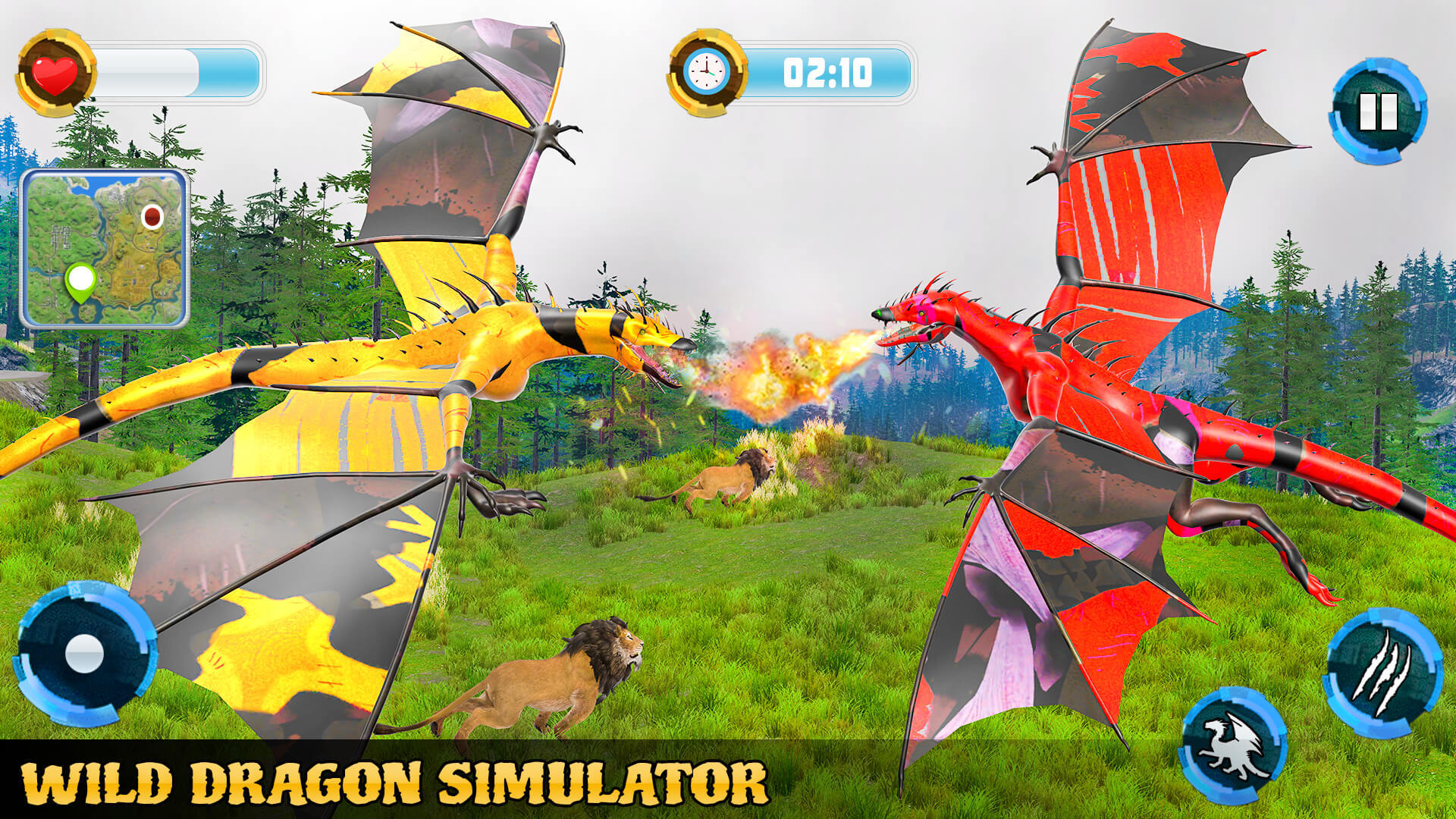 Dragon Simulator Battle Sim 3D android iOS apk download for free-TapTap