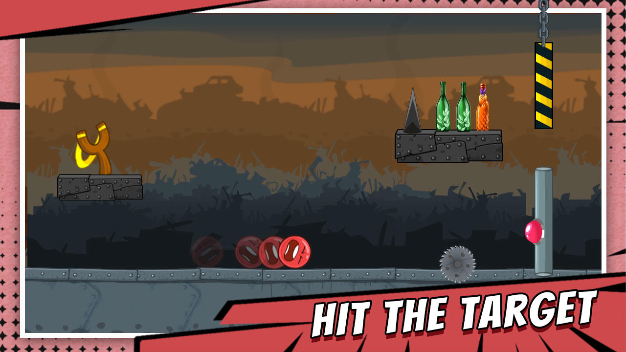 Red Ball:Bottle Shooting android iOS apk download for free-TapTap