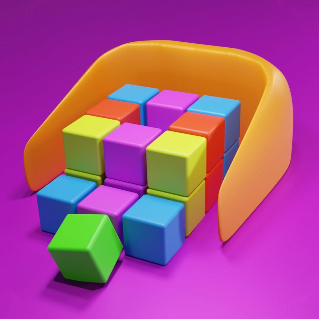Collect Color Cubes Puzzle 3D for Android/iOS - TapTap