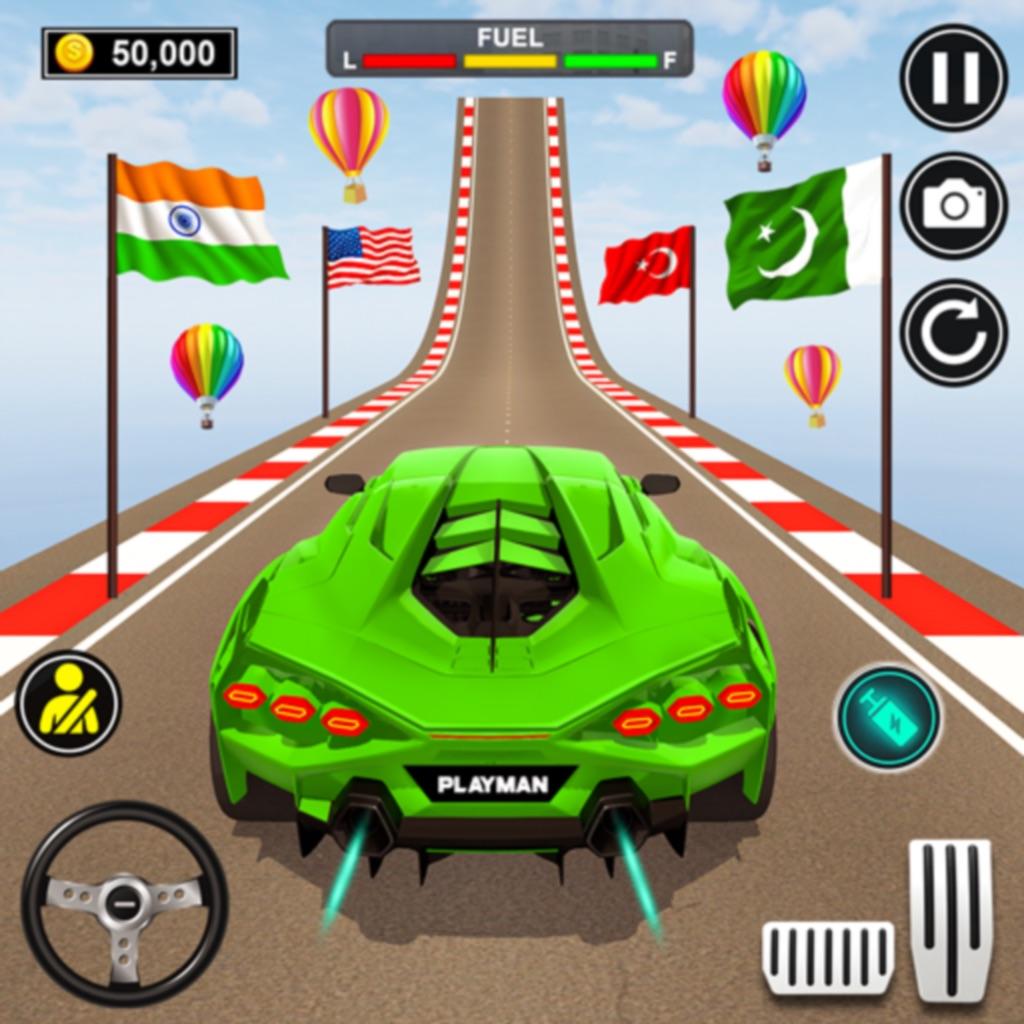 Muscle Car Stunts - Mega Ramp for Android/iOS - TapTap