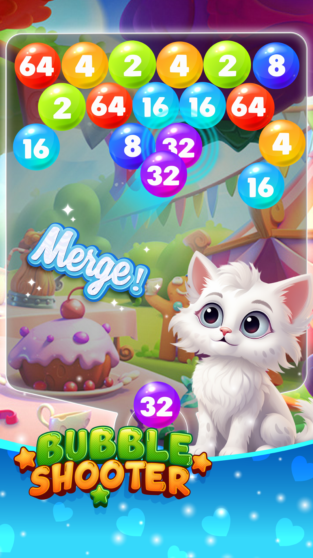 Bubble Shooter : Merge Number android iOS-TapTap