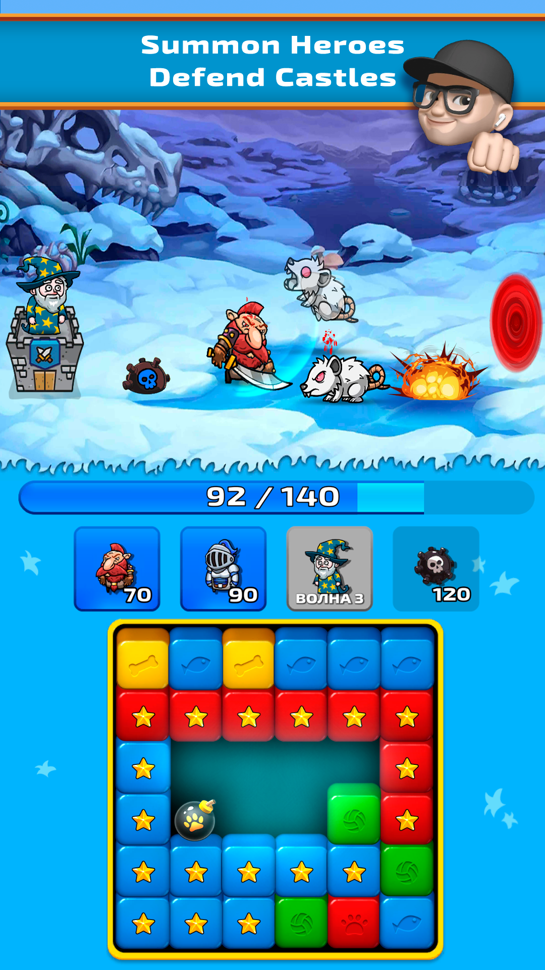 Blast Cubes: Heroes & Demons android iOS apk download for free-TapTap