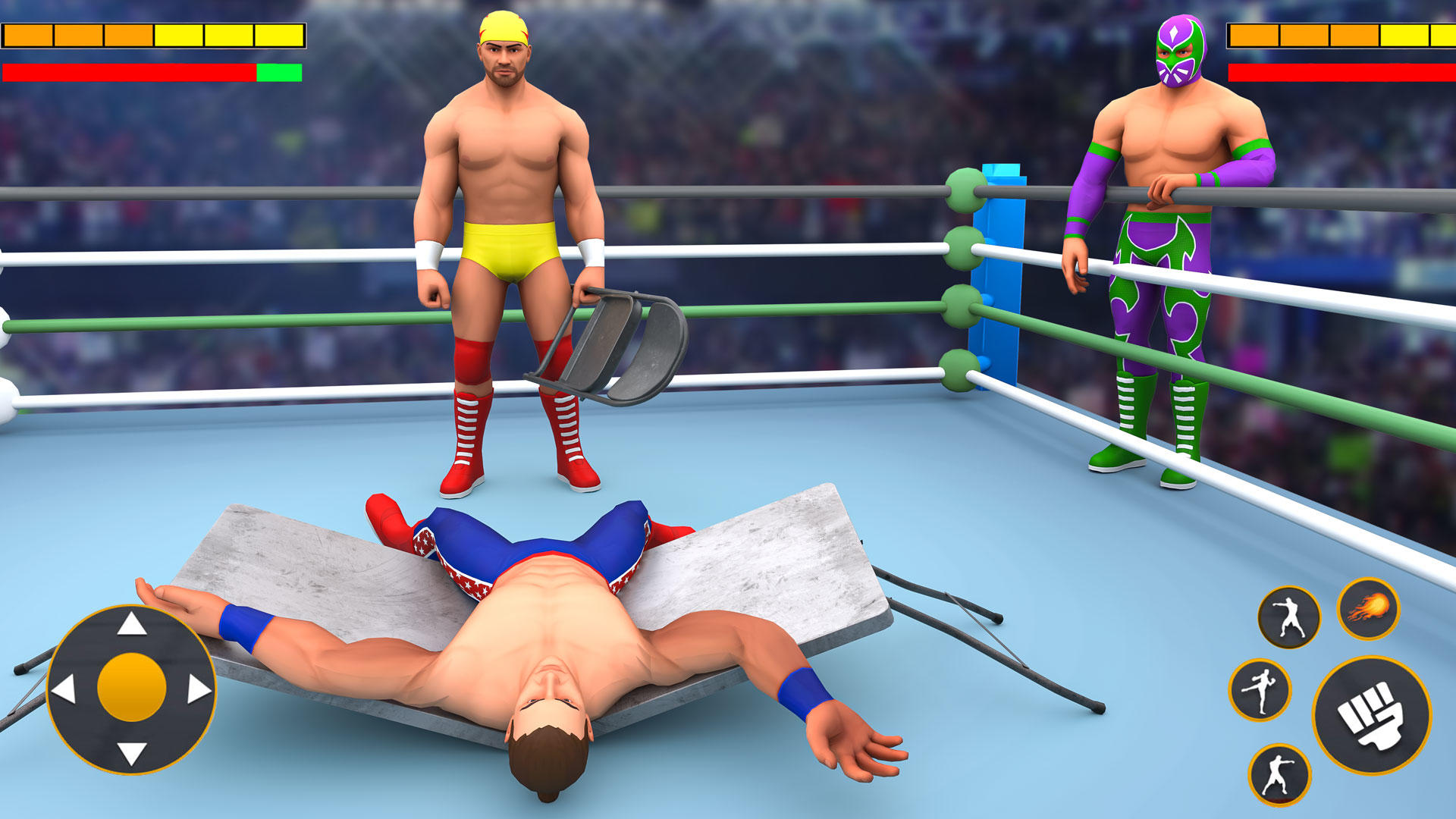 Wrestling Games 3D Arena Fight android iOS apk download for free-TapTap